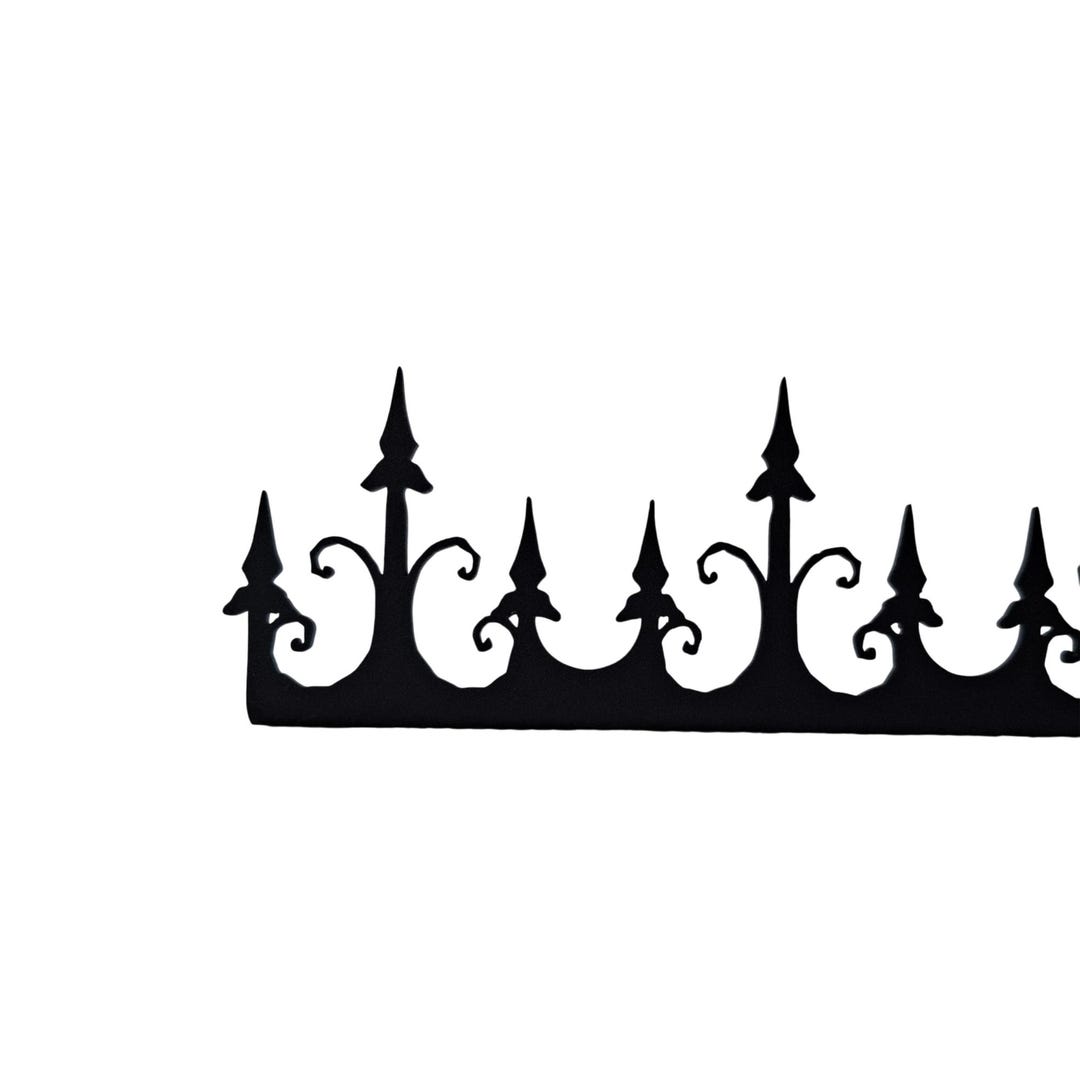 Gothic Metal Fence Security Spikes: Anti-climb Barrier for Home ...