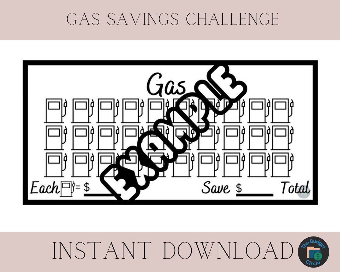 Gas Savings Challenge - Etsy
