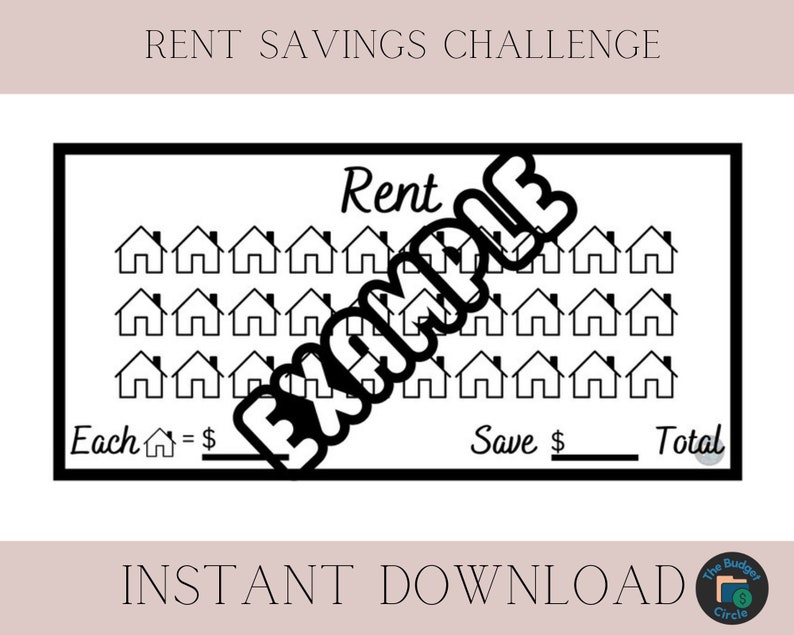 Rent Savings Challenge - Etsy