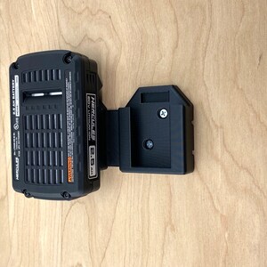 Heavy Duty Modular Battery Holder for Hercules 20V – Wall/shelf/cabinet ...