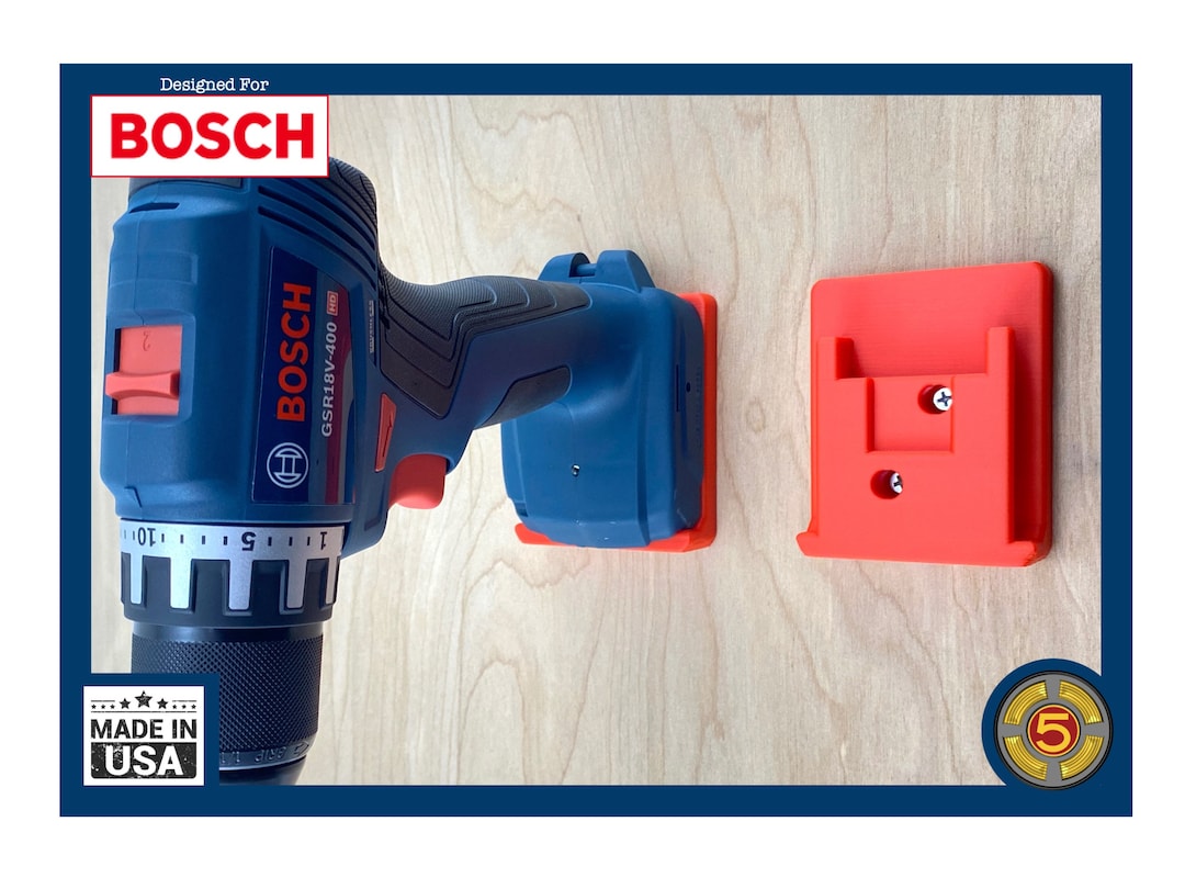 Bosch Tool Holder Wall Mount - Tool Mount Bosch 18V Tool Holder Under ...