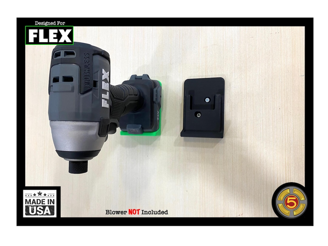 Flex Tool Holder Wall Mount - Tool Mount Flex 24V Tool Holder Under ...