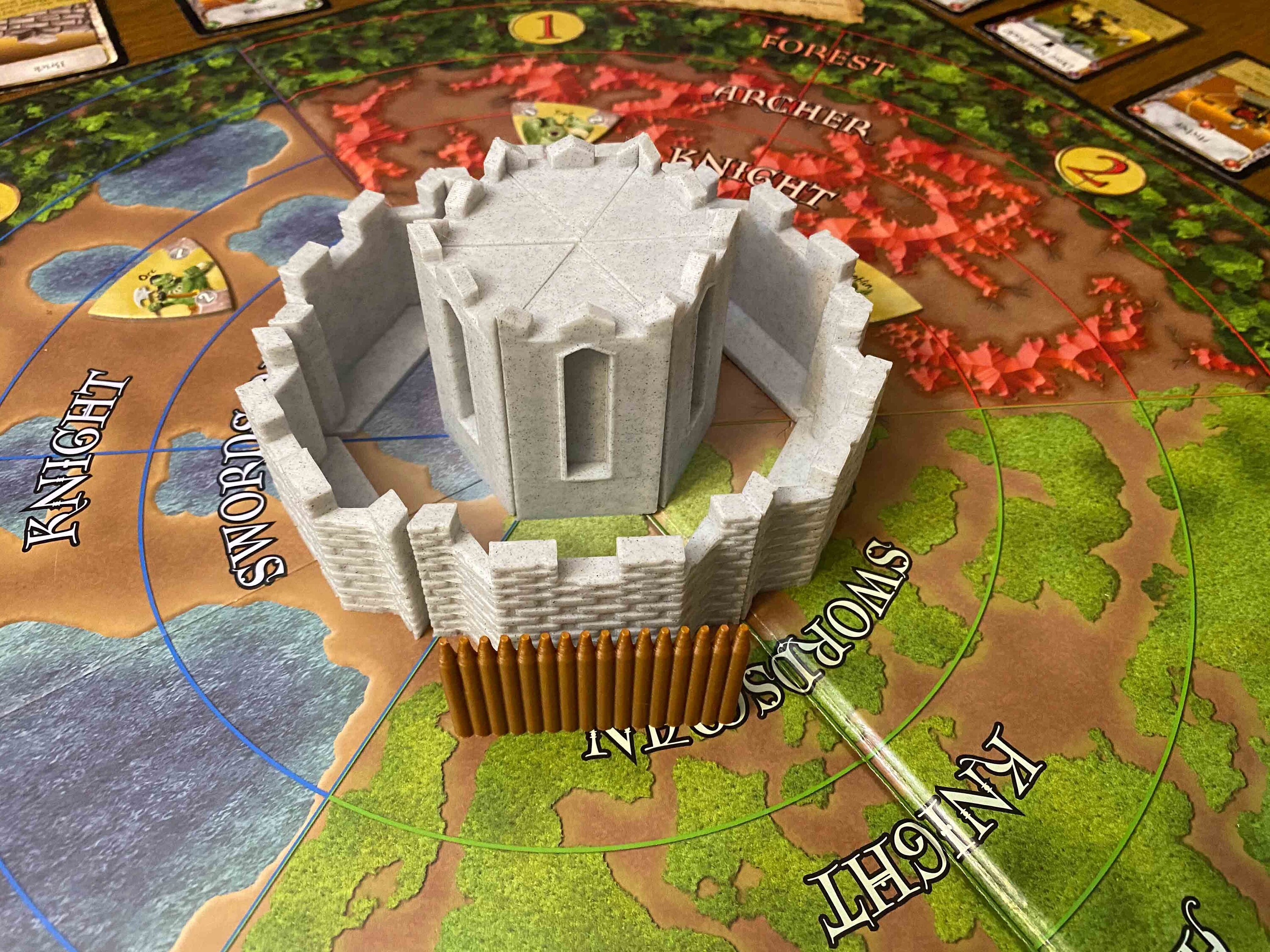 Game Piece Upgrade for Castle Panic Board Game - Towers, Walls and ...