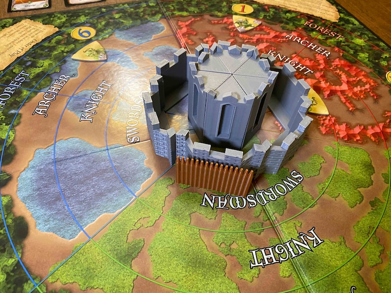 Game Piece Upgrade for Castle Panic Board Game - Towers, Walls and ...