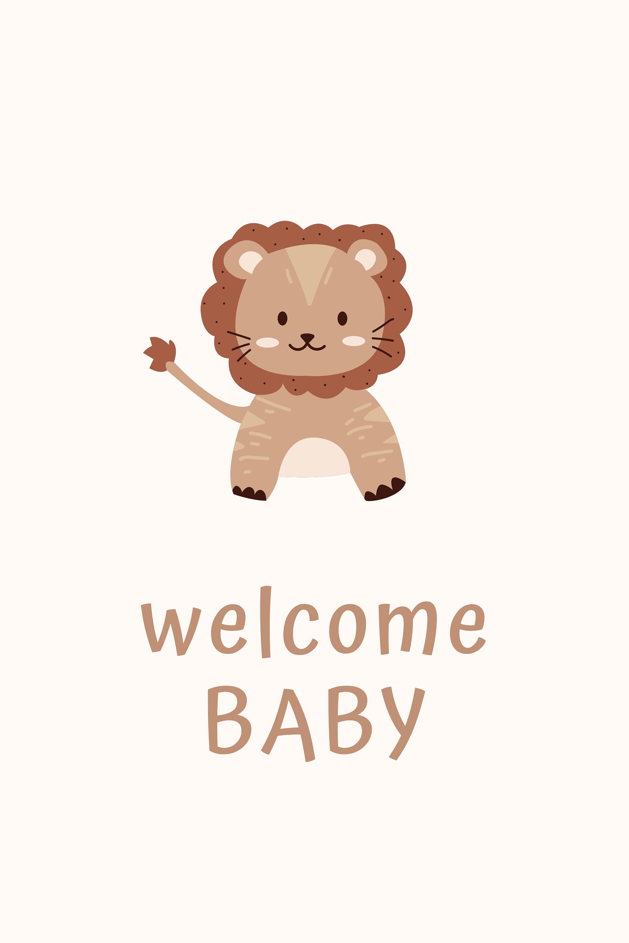 Welcome Baby Poster - Etsy