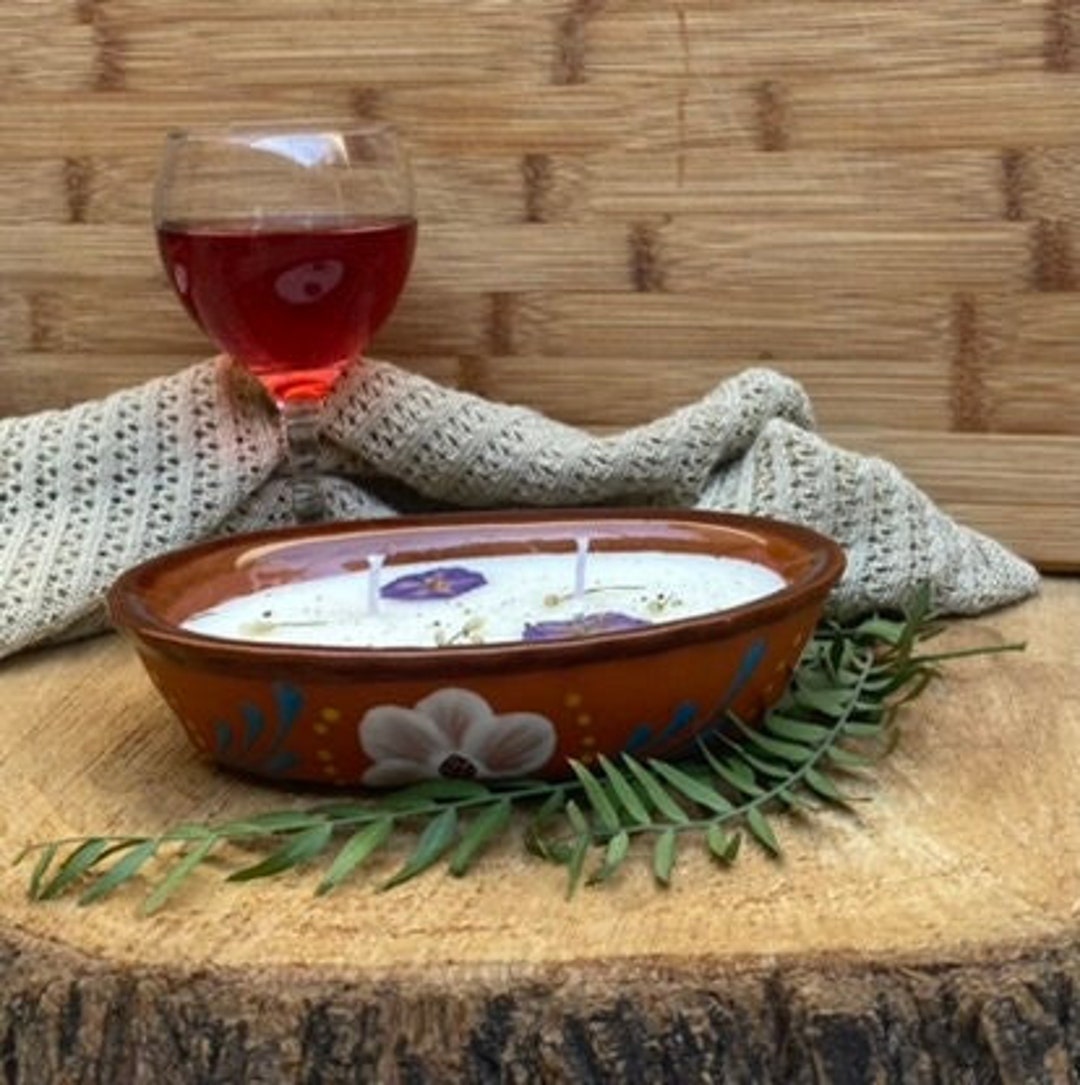 Floreciendo, Artesanales Candle, Mexican Candle, Gift, Mother Day Gift ...