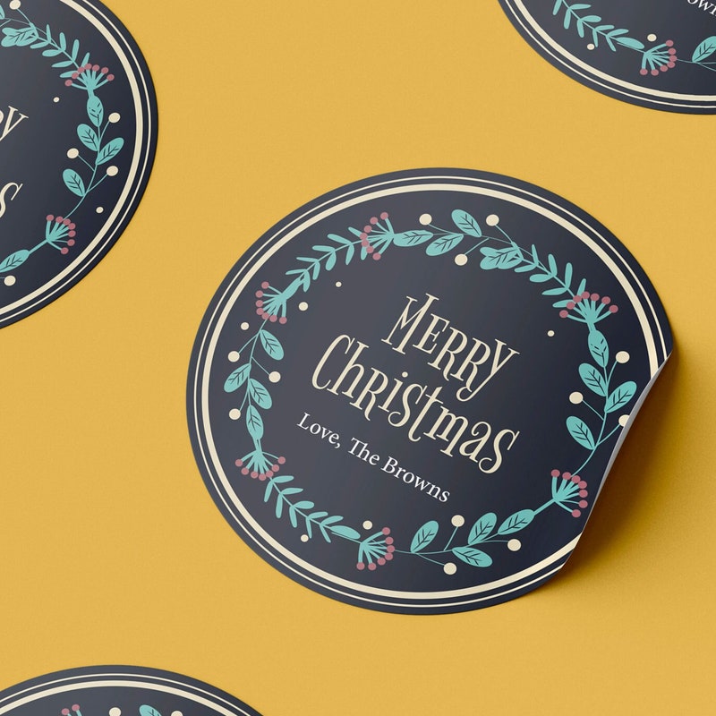 Christmas Stickers - Etsy