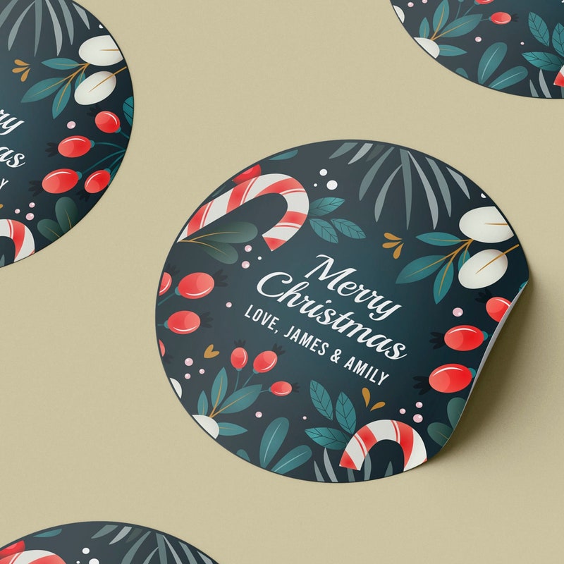 Christmas Labels - Etsy