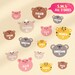 Waterproof Kid Name Label｜laminated Kid Name Sticker｜animal Name｜kids ...