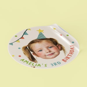 Kids Birthday Sticker｜personalized Birthday Sticker｜custom Kid Birthday ...