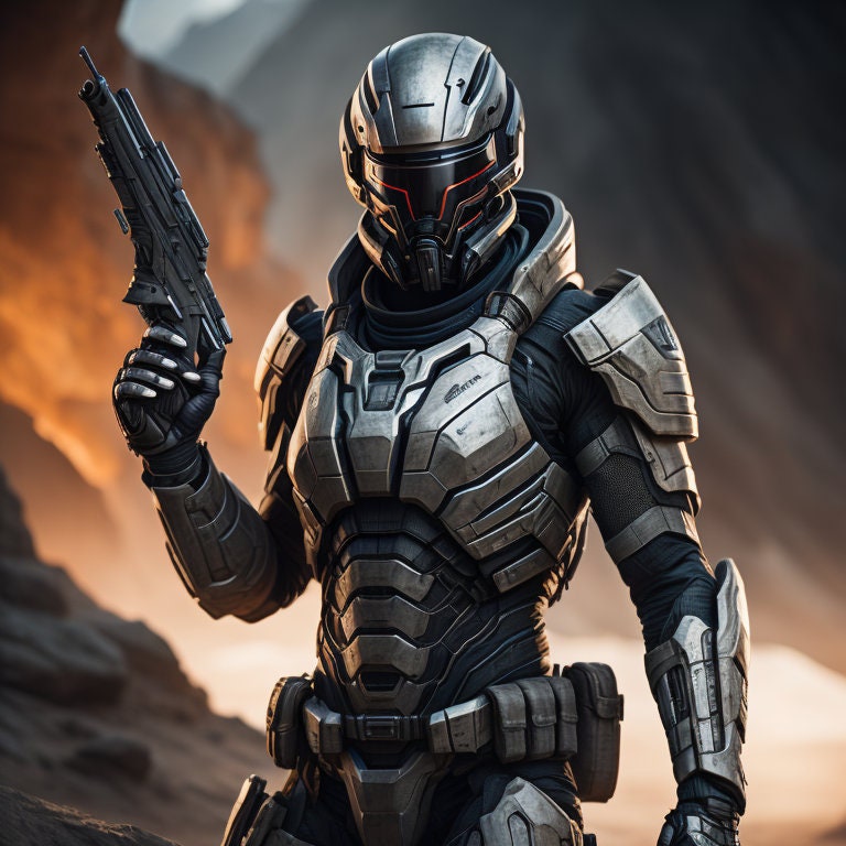 Mass Effect Spectre - Etsy