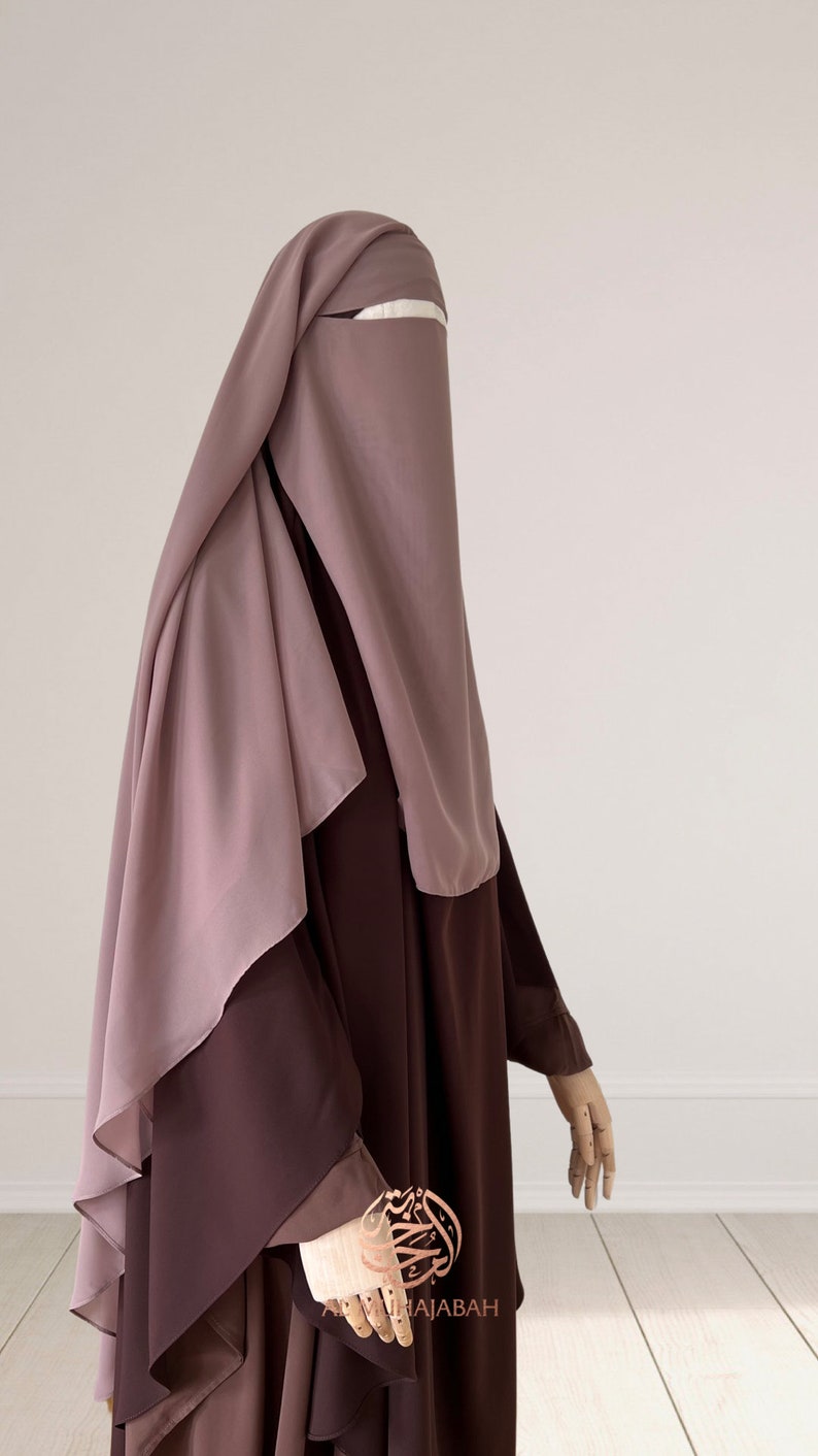 3 Layer Diamond Niqab Xl - Etsy