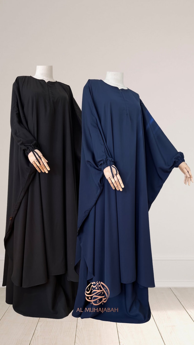 Elegant 2 Piece Abaya - Etsy