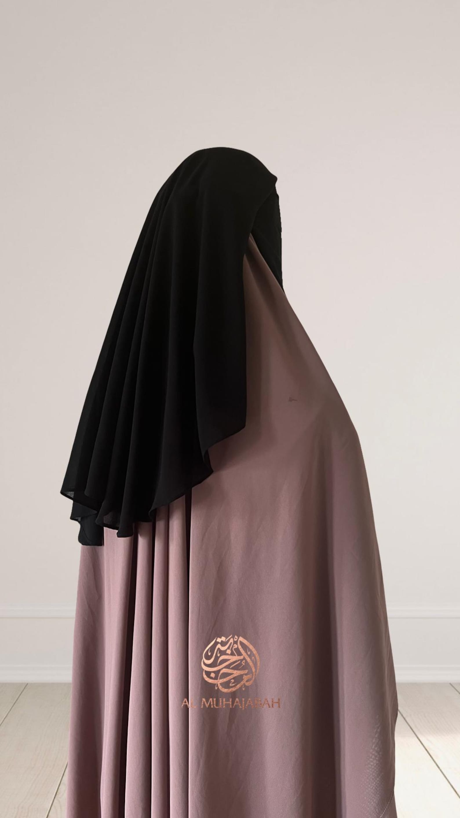 2 Layer Round Niqab With Nosestring - Etsy
