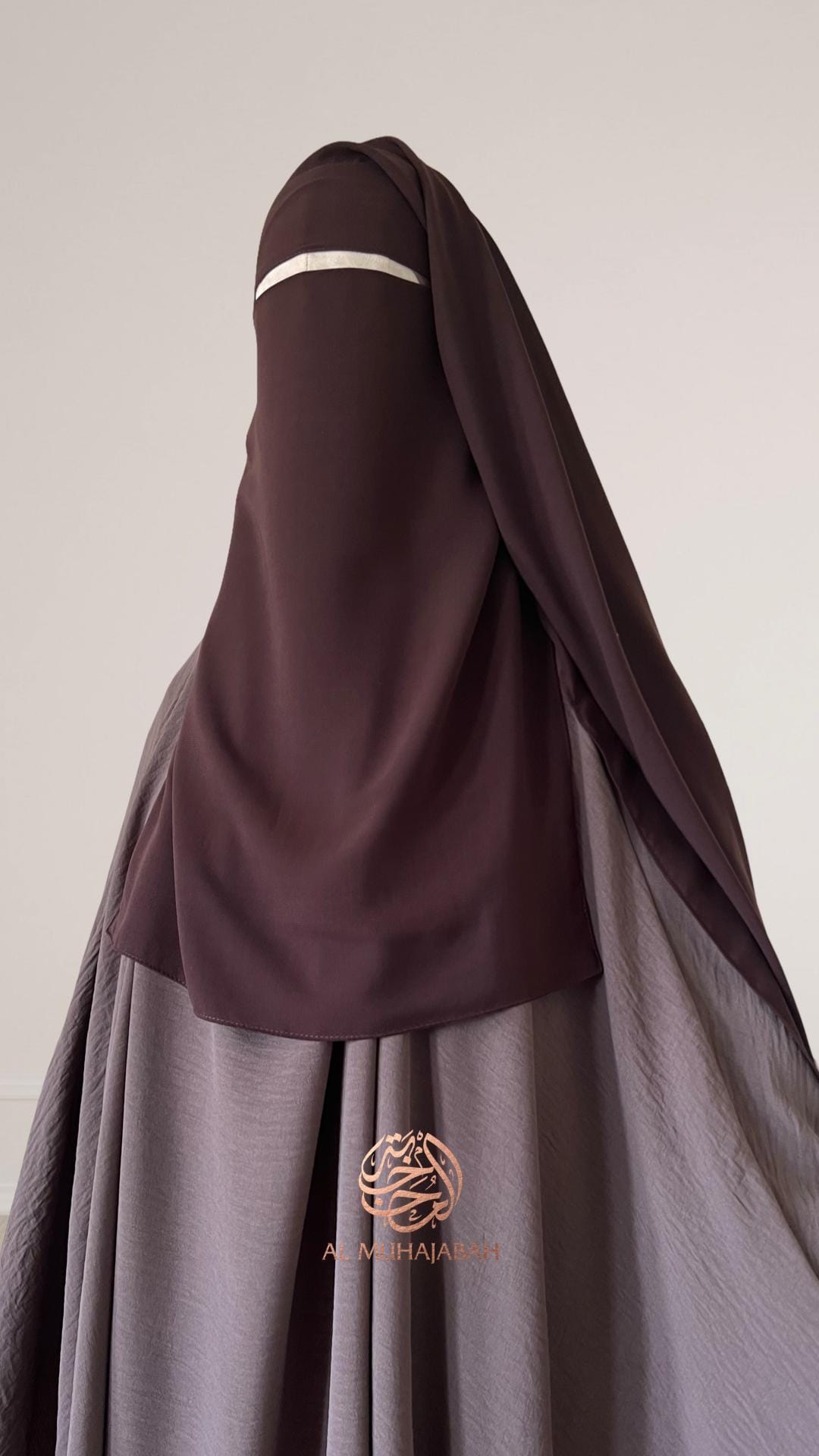 2 Layer Round Niqab With Nosestring - Etsy