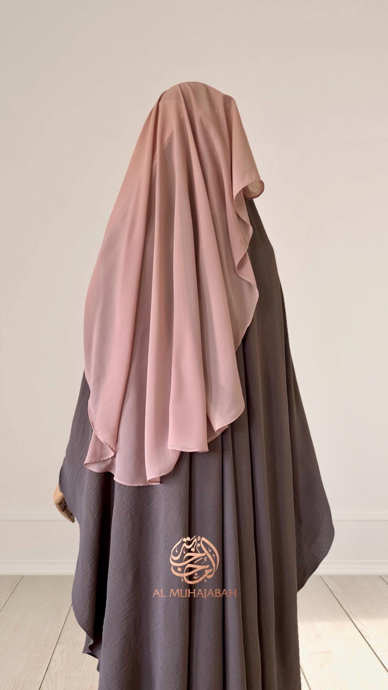 2 Layer Round Niqab With Nosestring - Etsy