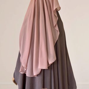 2 Layer Round Niqab With Nosestring - Etsy