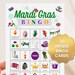 Mardi Gras Bingo Game, Mardi Gras Printable Game for Kids and Family ...