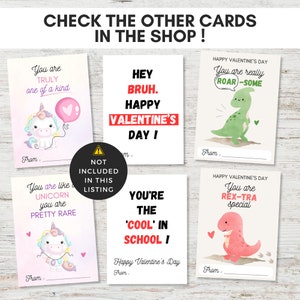 Train Valentines Day Cards for Kids, 6 Cute Train Printable Valentines ...