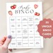 Woodland Baby Shower Bingo Prefilled Cards, Woodland Animals Theme ...