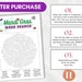 2nd Grade Mardi Gras Word Search Printable for Kids,printable Mardi ...