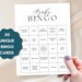Woodland Baby Shower Bingo Prefilled Cards, Woodland Animals Theme ...