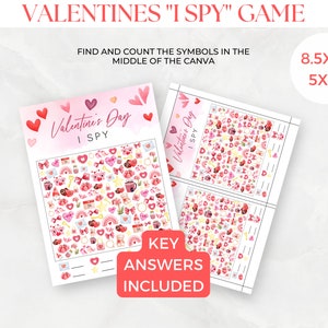 Easy Classroom Valentines Party Games for Kids, Printable Valentine ...