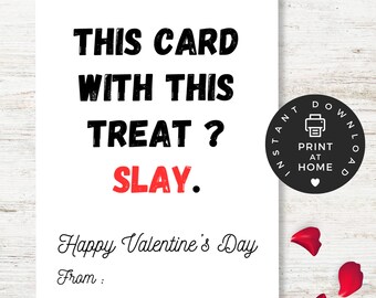 Dinosaur Valentines Day Cards for Kids, Cute Dino Printable Valentines ...