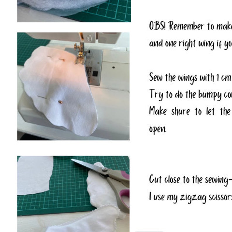 Hedwig Plush Sewing Pattern - Step by Step - Etsy
