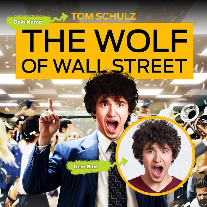 Du in Wolf of Wallstreet Stocks, Crypto, Dax - Etsy