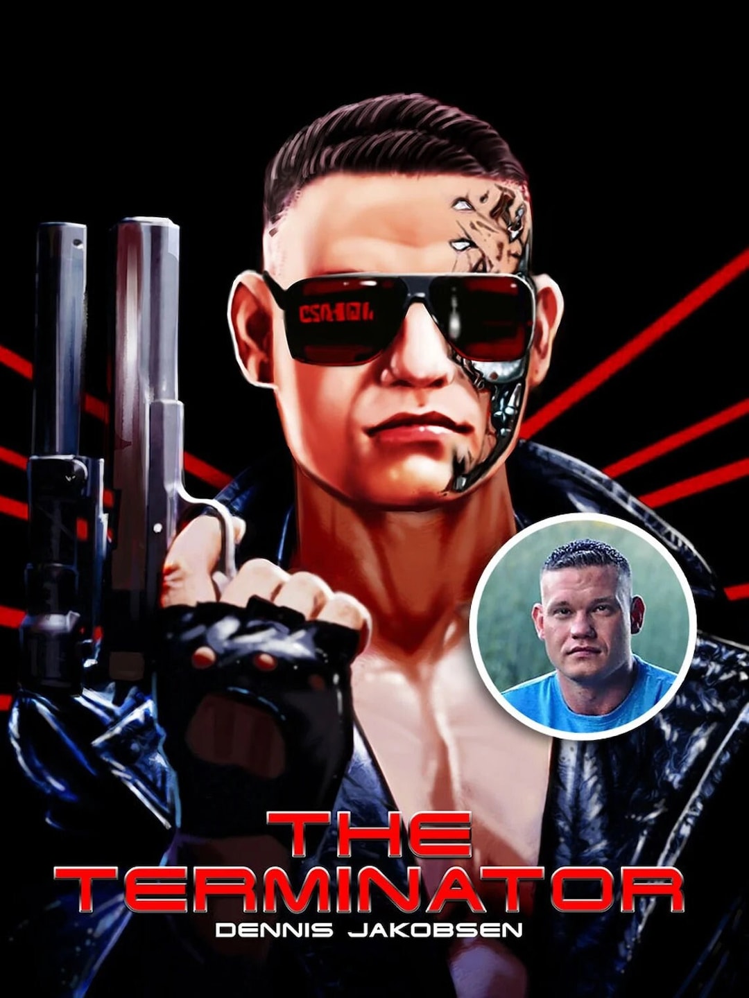 You as Terminator Ill Be Back - Etsy