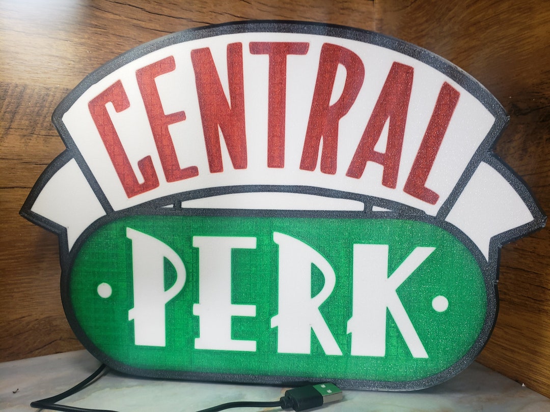 Central Perk Light up Sign - Etsy