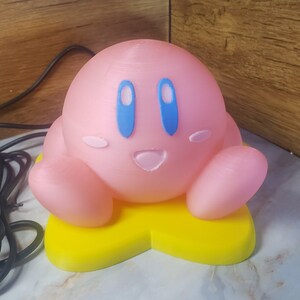 LED Light up Kirby - Etsy