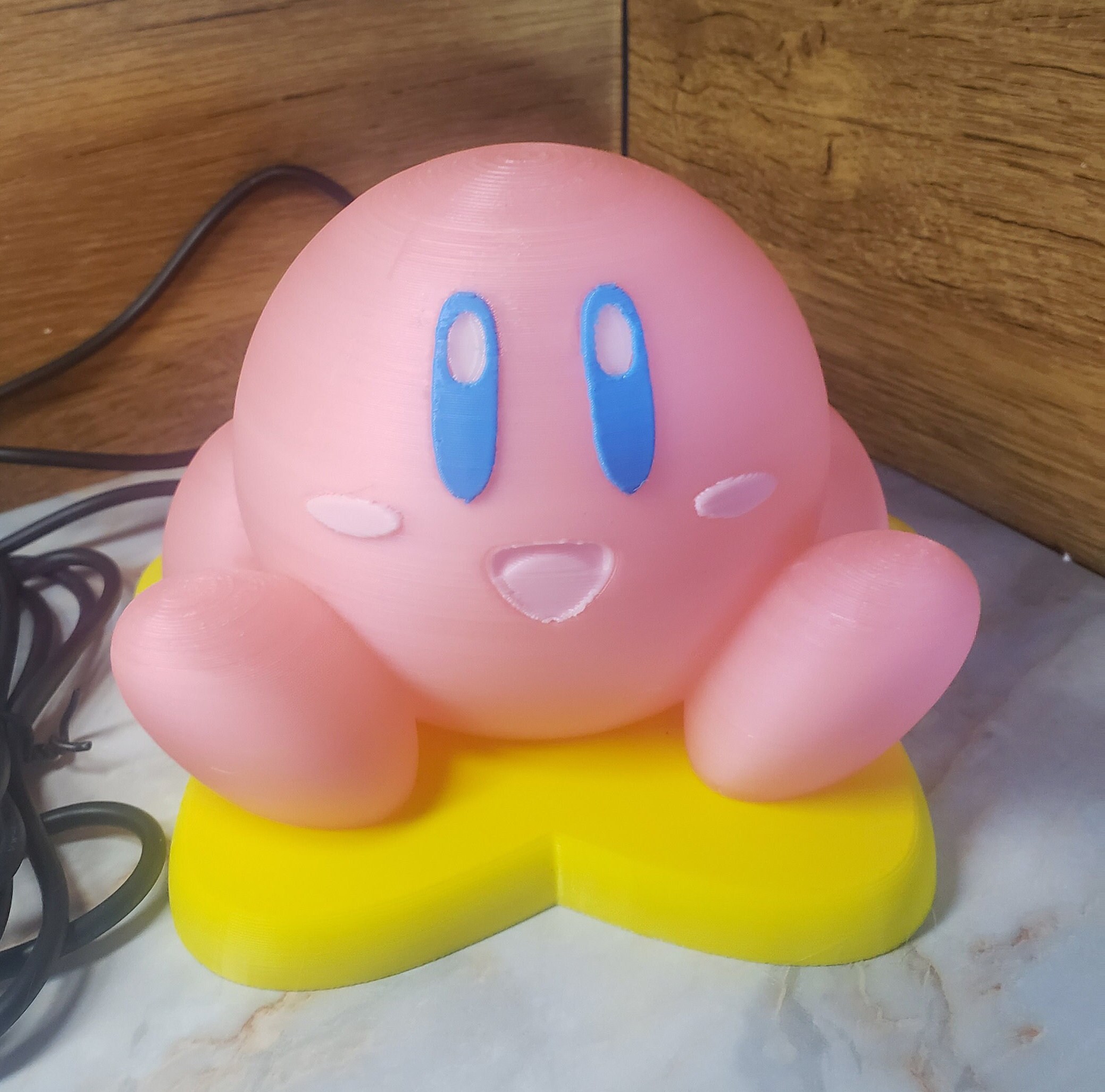 LED Light up Kirby - Etsy