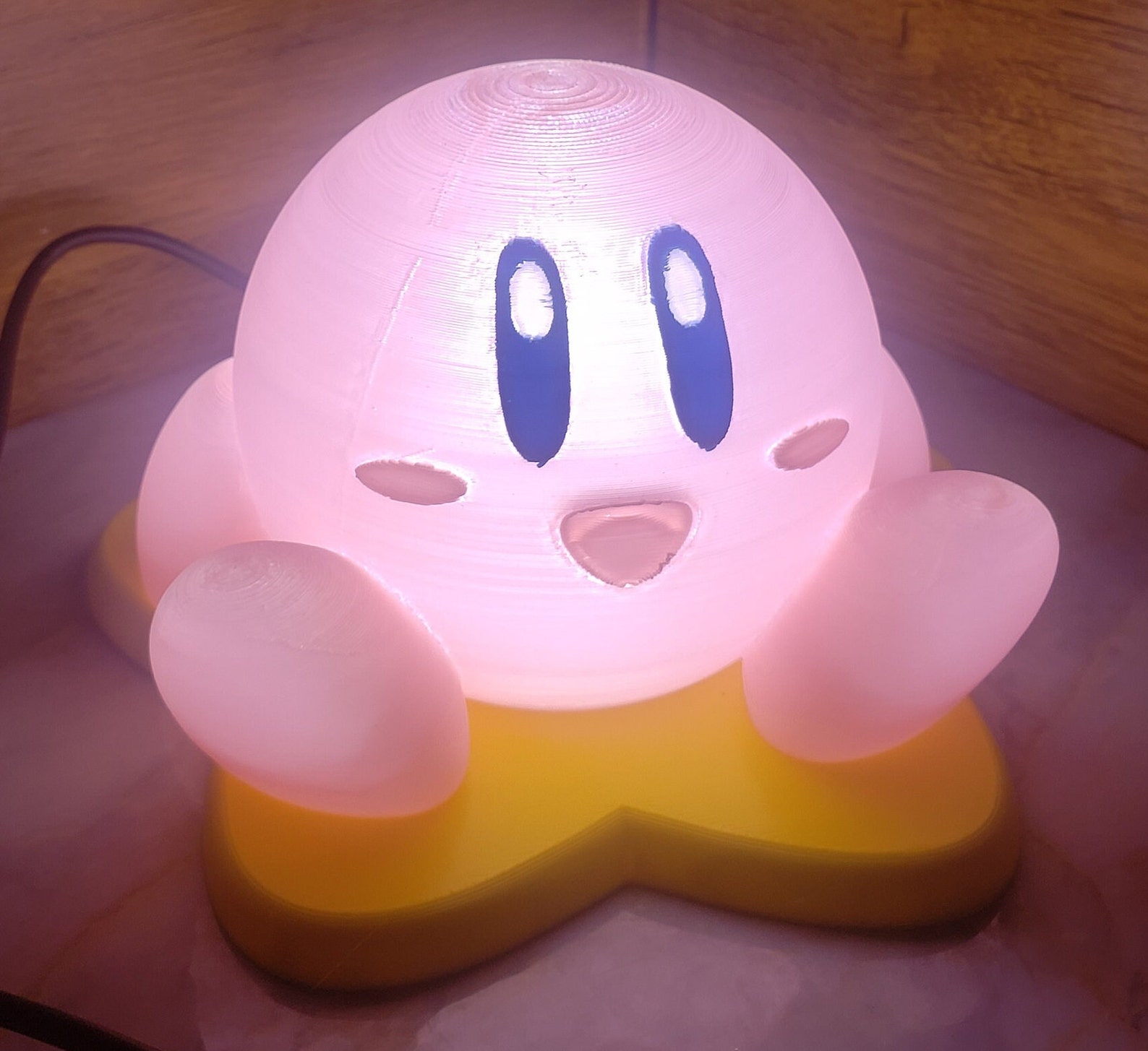 LED Light up Kirby - Etsy