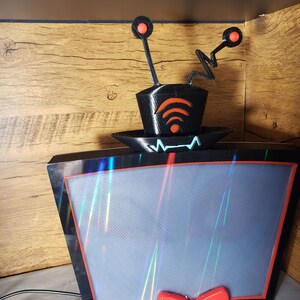 Hazbin Hotel LED Light up Vox Display - Etsy