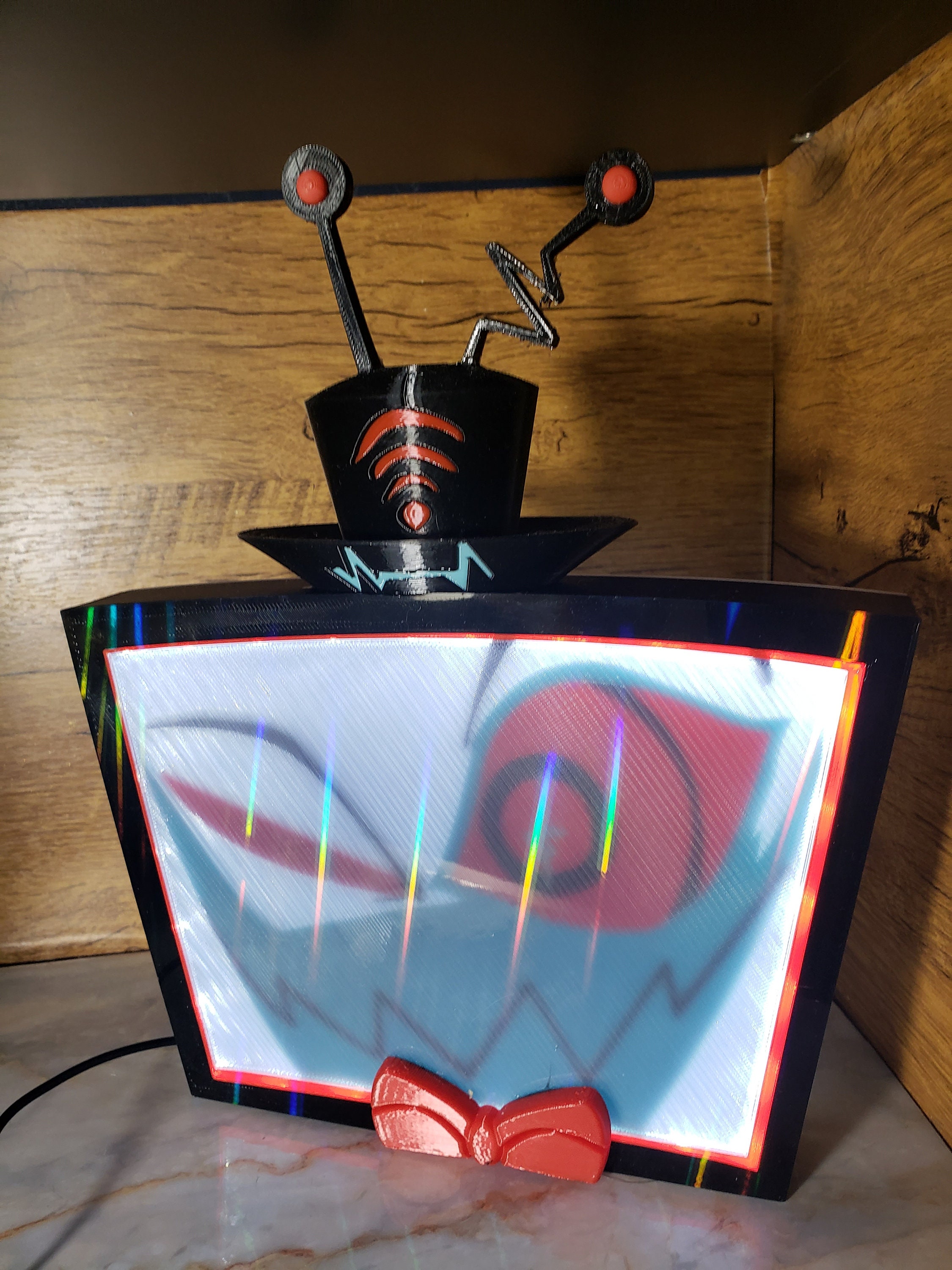 Hazbin Hotel LED Light up Vox Display - Etsy