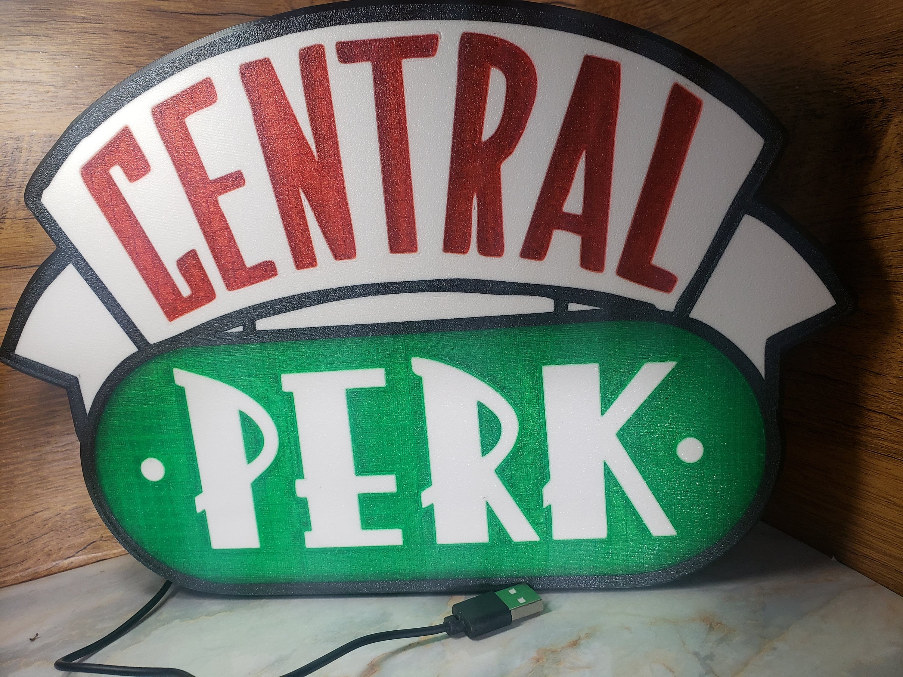 Central Perk Light up Sign - Etsy