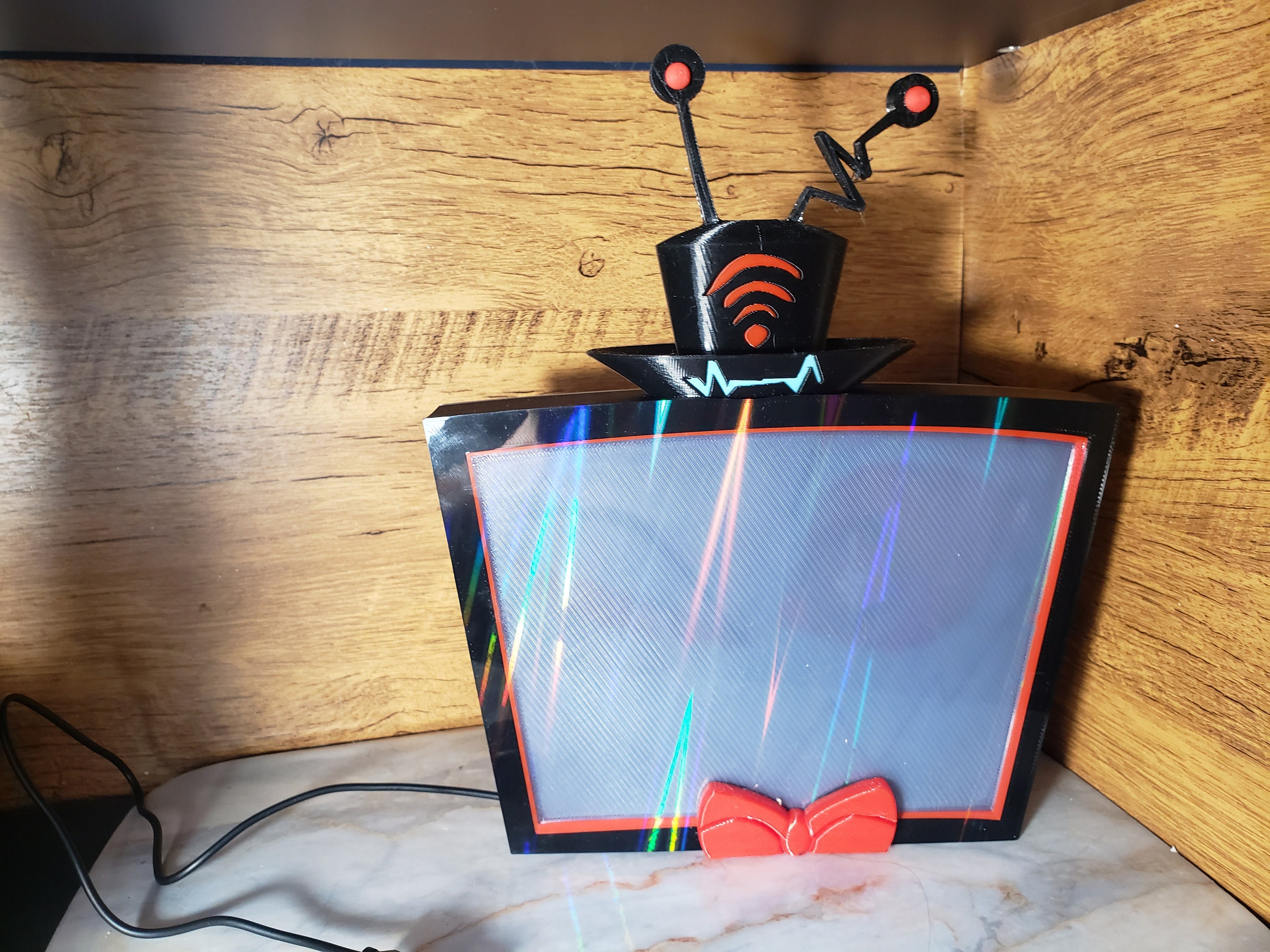 Hazbin Hotel LED Light up Vox Display - Etsy