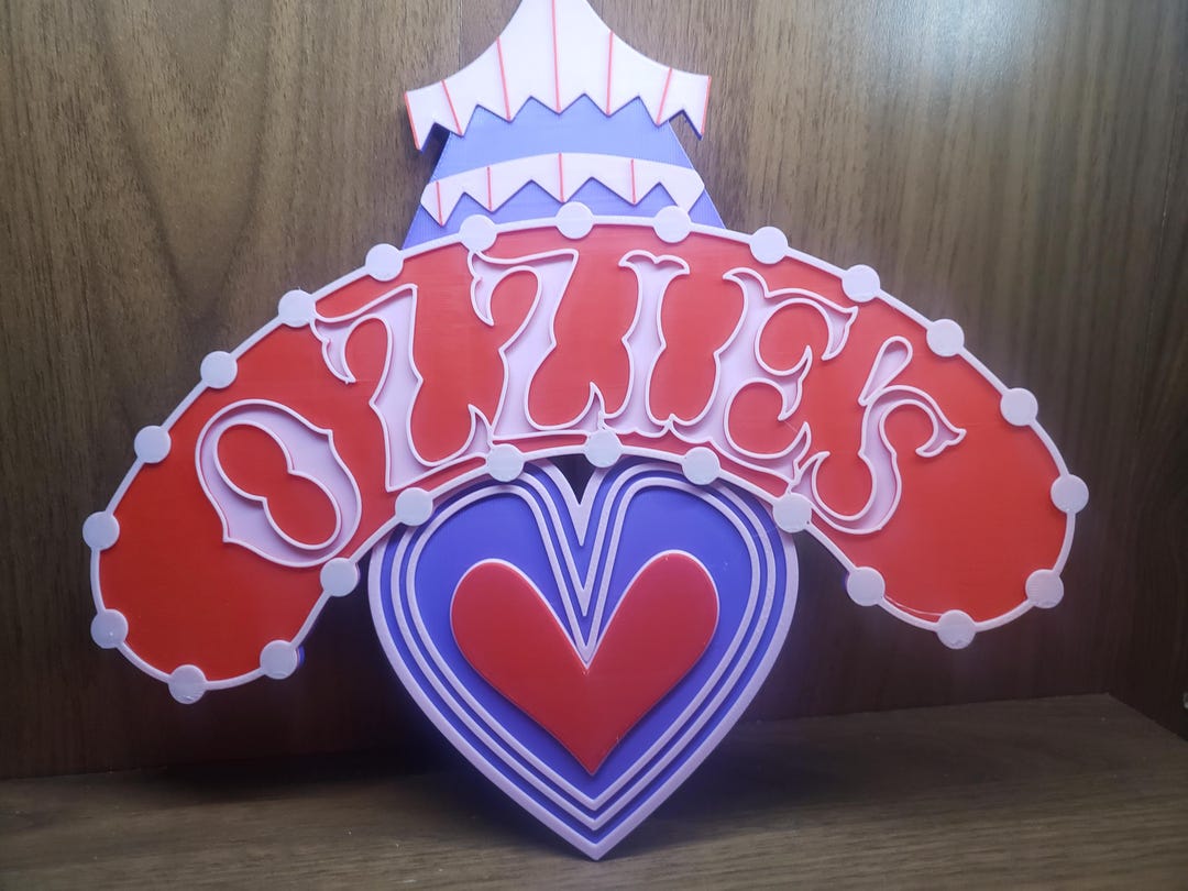 Ozzie's Helluva Boss Sign - Etsy