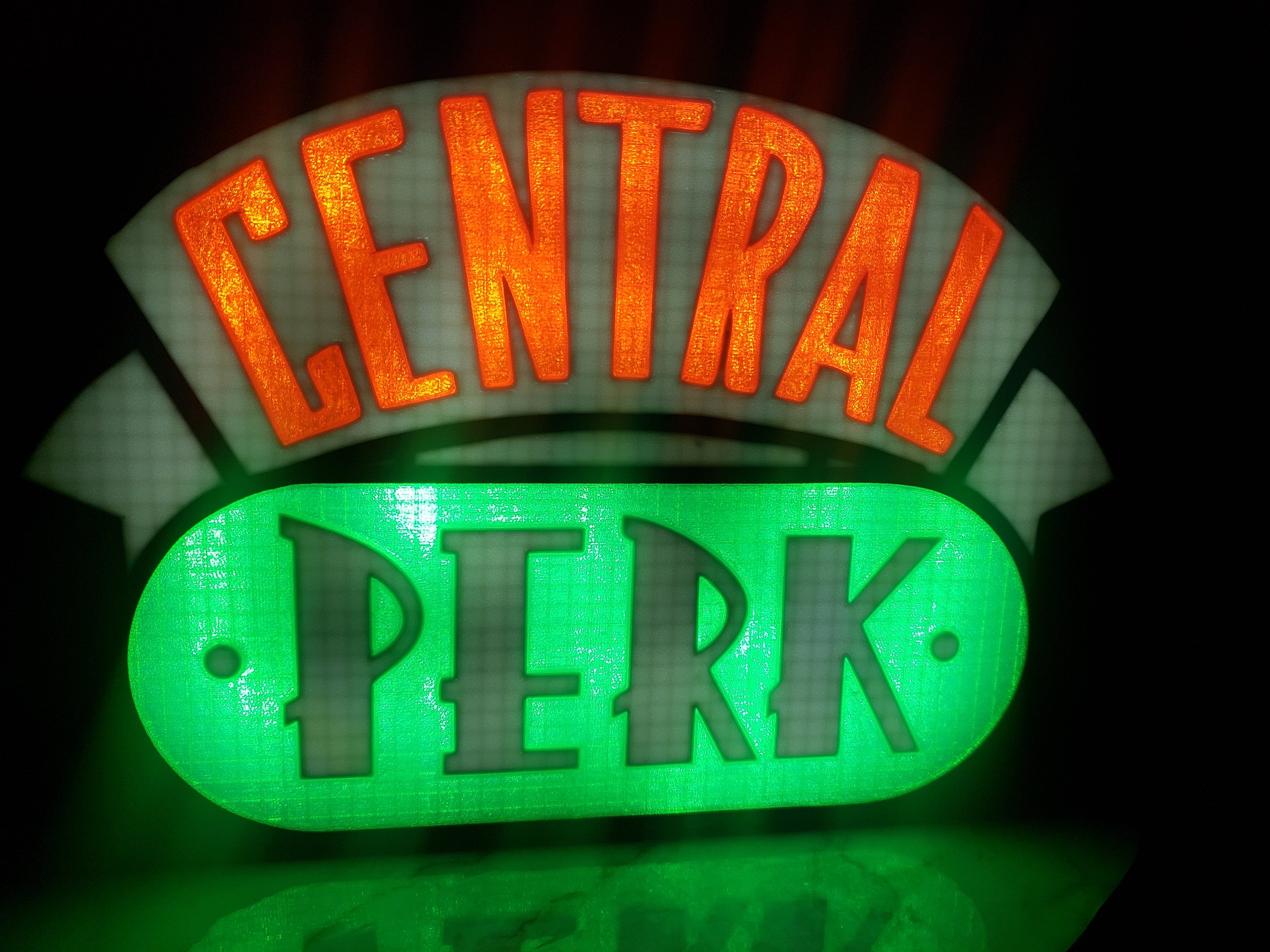 Central Perk Light up Sign - Etsy