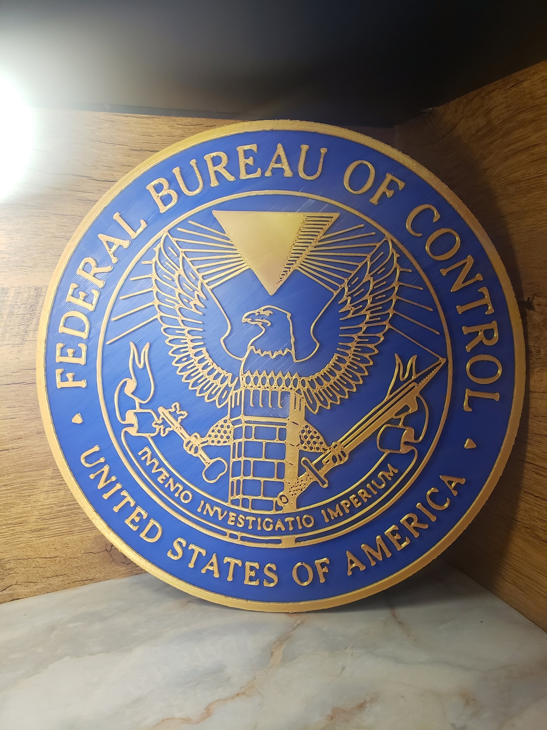Federal Bureau of Control Sign - Etsy