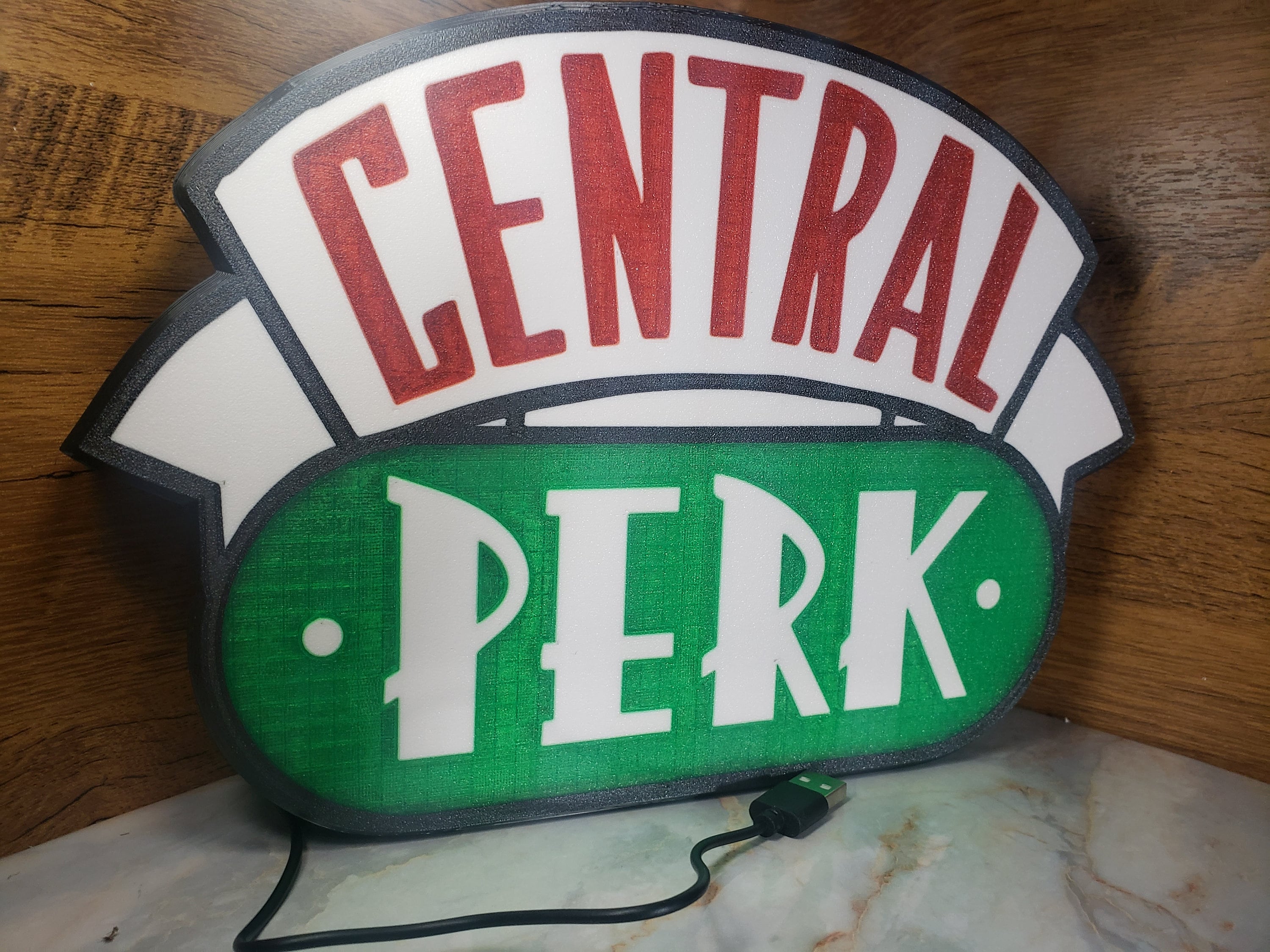 Central Perk Light up Sign - Etsy