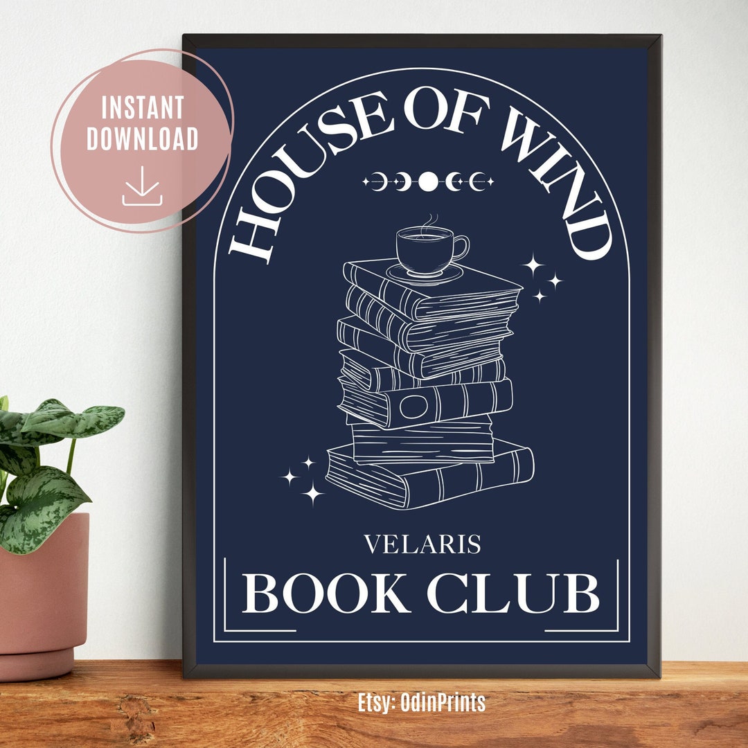 House of Wind Velaris Book Club Digital Print | ACOTAR Sarah J Maas ...