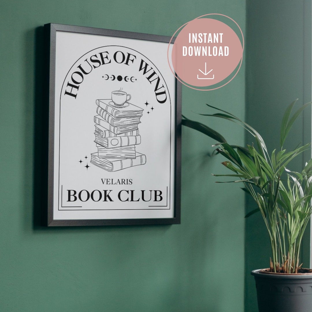The House of Wind Velaris Book Club Digital Print | ACOTAR Sarah J Maas ...