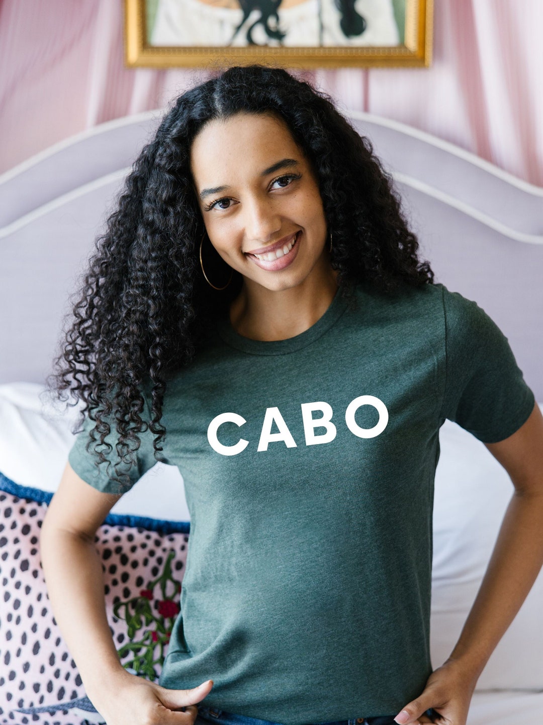 Forest Green Cabo Shirt, Cabo San Lucas Mexico Shirts, Comfortable ...