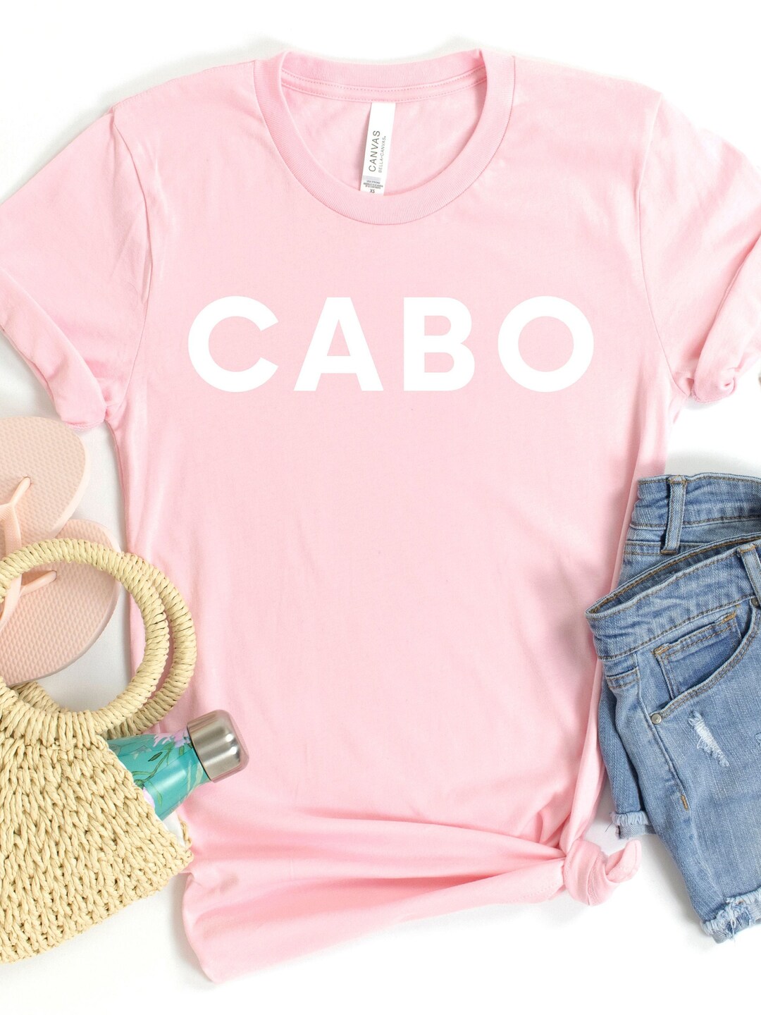 Pink Cabo Tee Shirt, Cabo San Lucas Mexico Shirts, Comfortable Travel ...