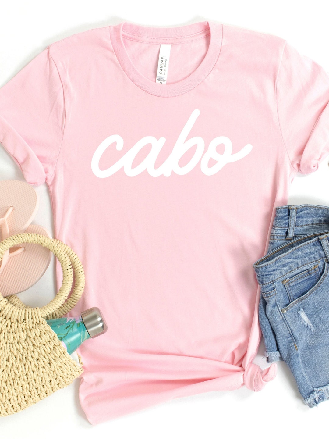 Pink Cabo Tee Shirt, Cabo San Lucas Mexico Shirts, Soft Comfortable ...