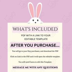 Editable Easter DIY Flyer, Canva Editable Flyer, Easter Templates ...