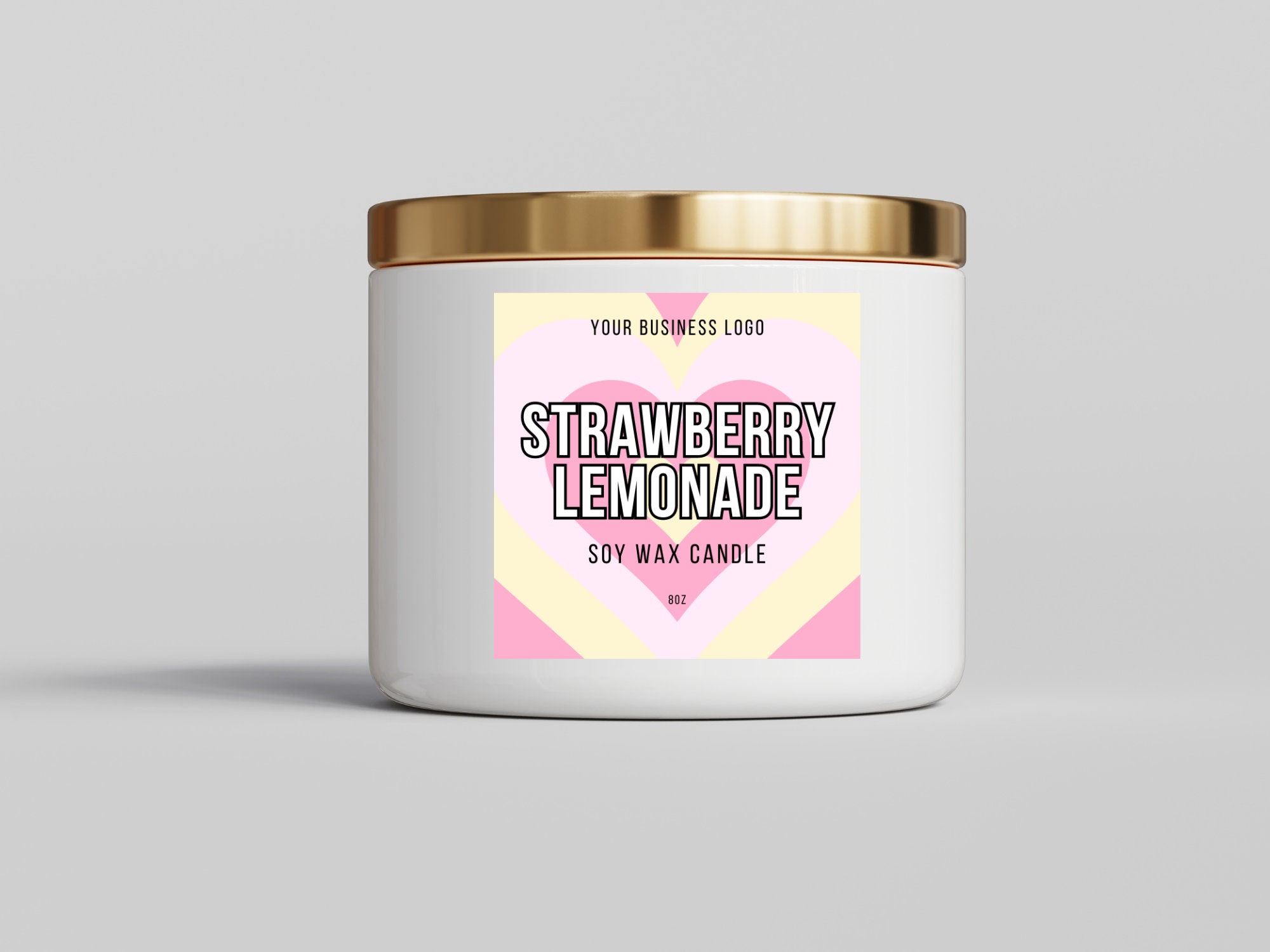 DIY Printable Label Template, Cute Custom Labels, Editable Printable ...